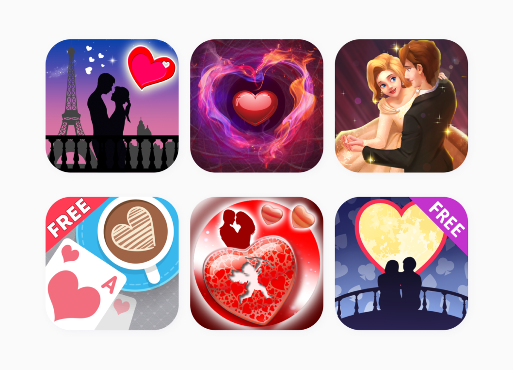 Top Valentine's Day App Icons for Iphone in 2024 • SplitMetrics