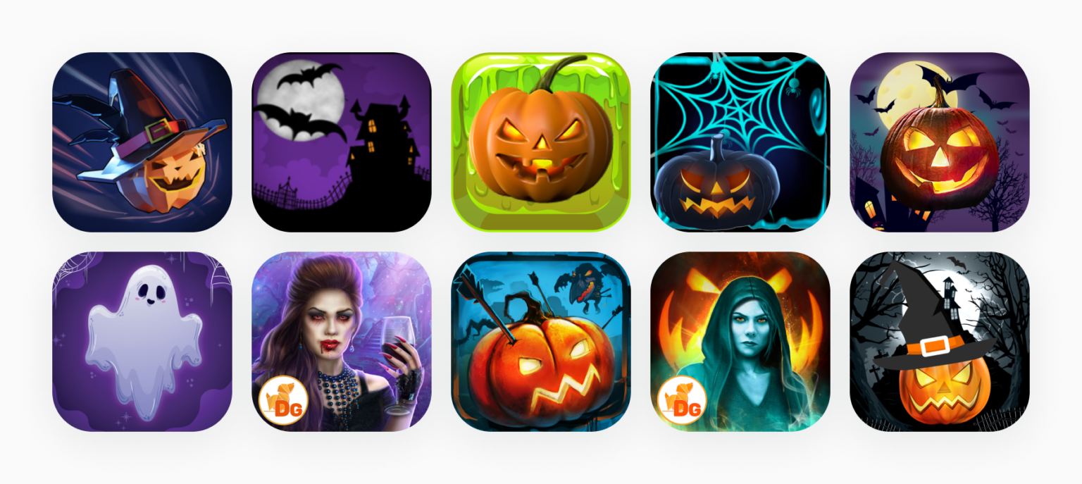 Halloween App Icons & Widgets [2023] • SplitMetrics