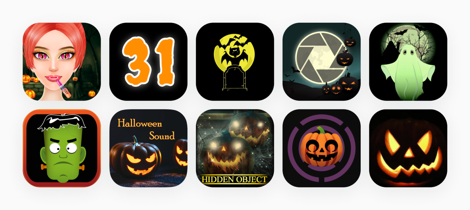 Halloween App Icons & Widgets [2023] • SplitMetrics