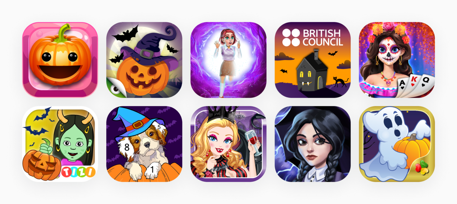 Halloween App Icons & Widgets [2023] • SplitMetrics