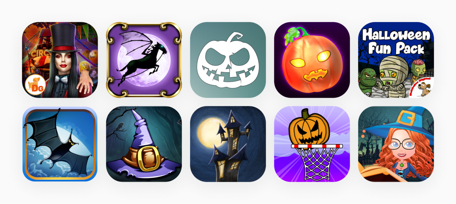 Halloween App Icons & Widgets [2023] • SplitMetrics