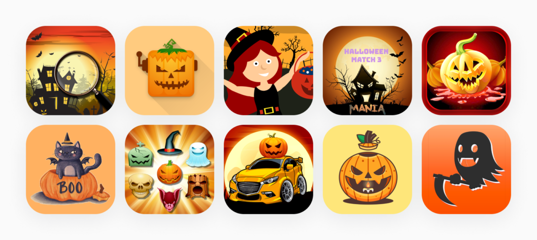 Halloween App Icons & Widgets [2023] • SplitMetrics