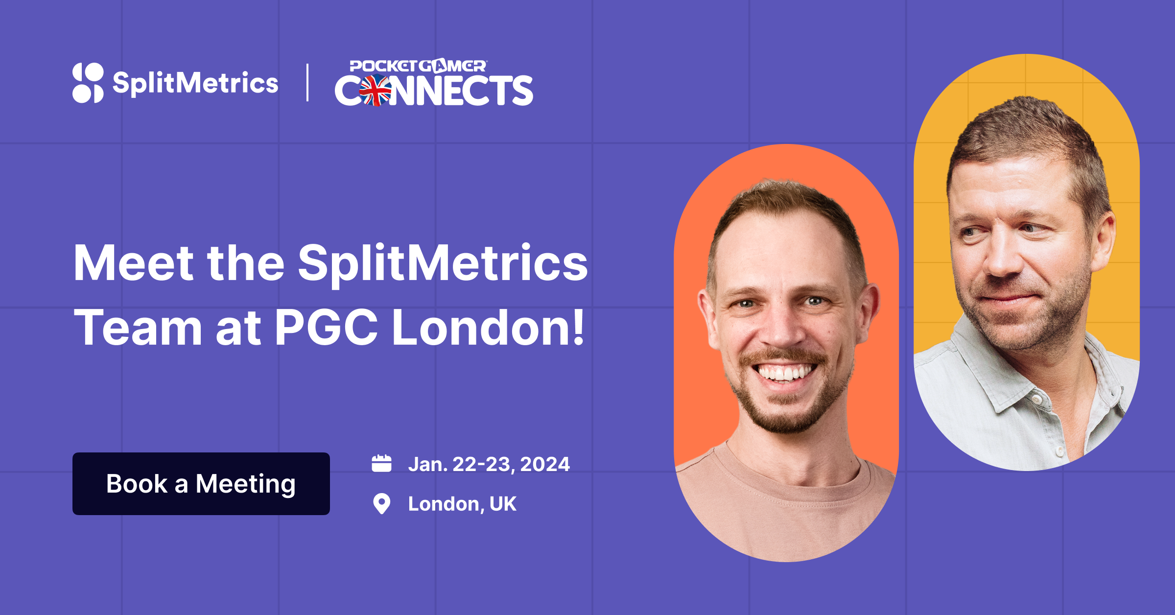 Meet the SplitMetrics Team at PGC London 2024 • SplitMetrics