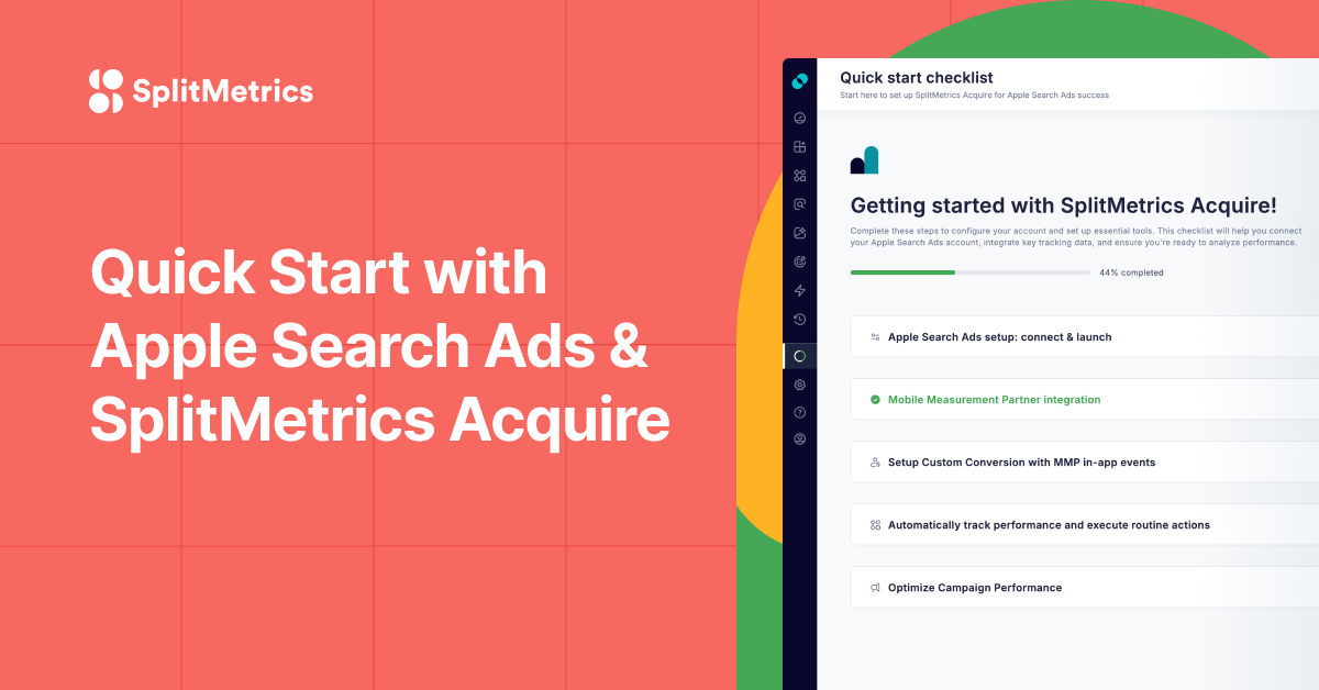 How to Start with Apple Ads and SplitMetrics Acquire • SplitMetrics