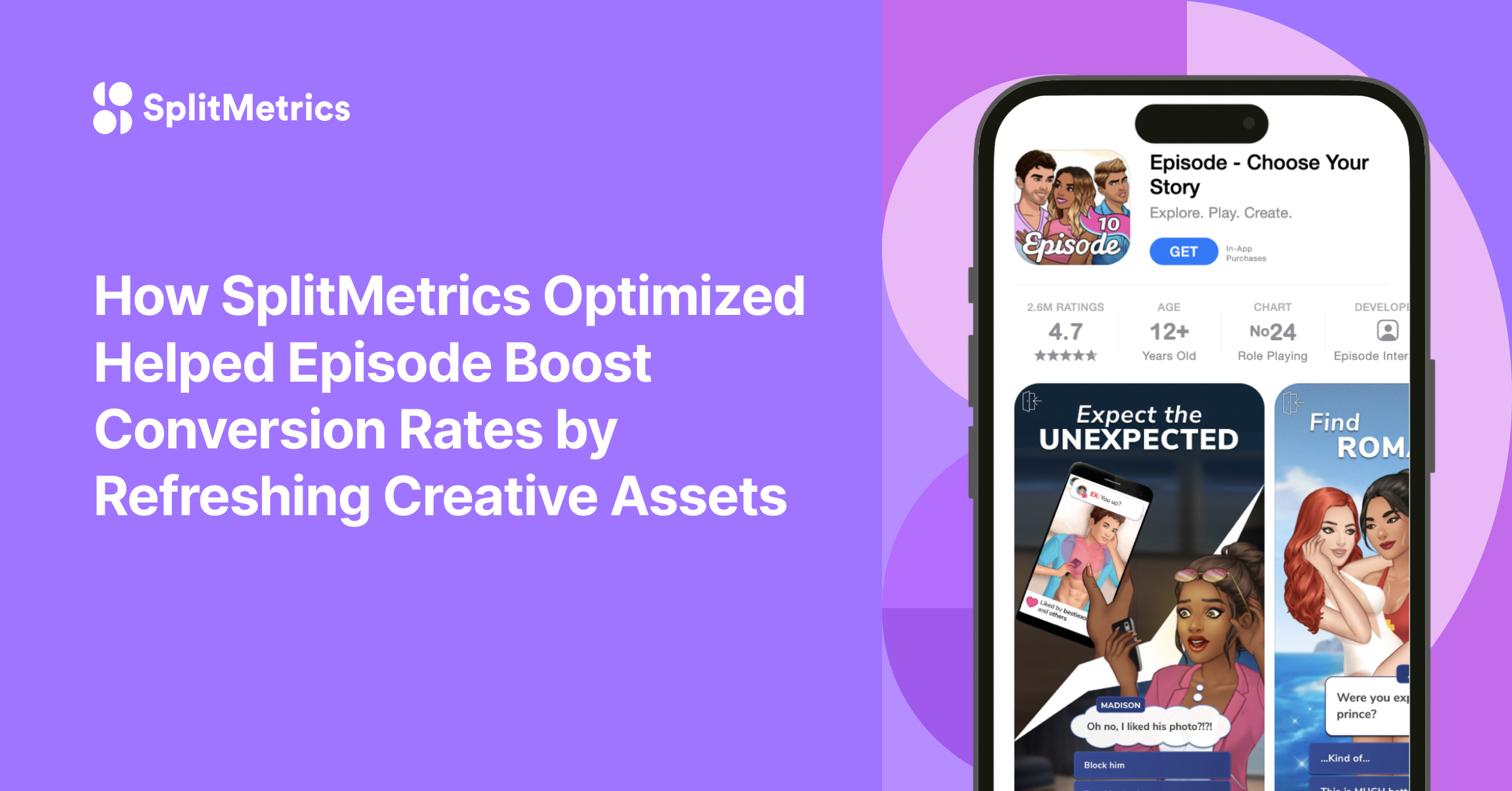 How SplitMetrics Optimize Helped Episode Boost Conversion Rates by ...