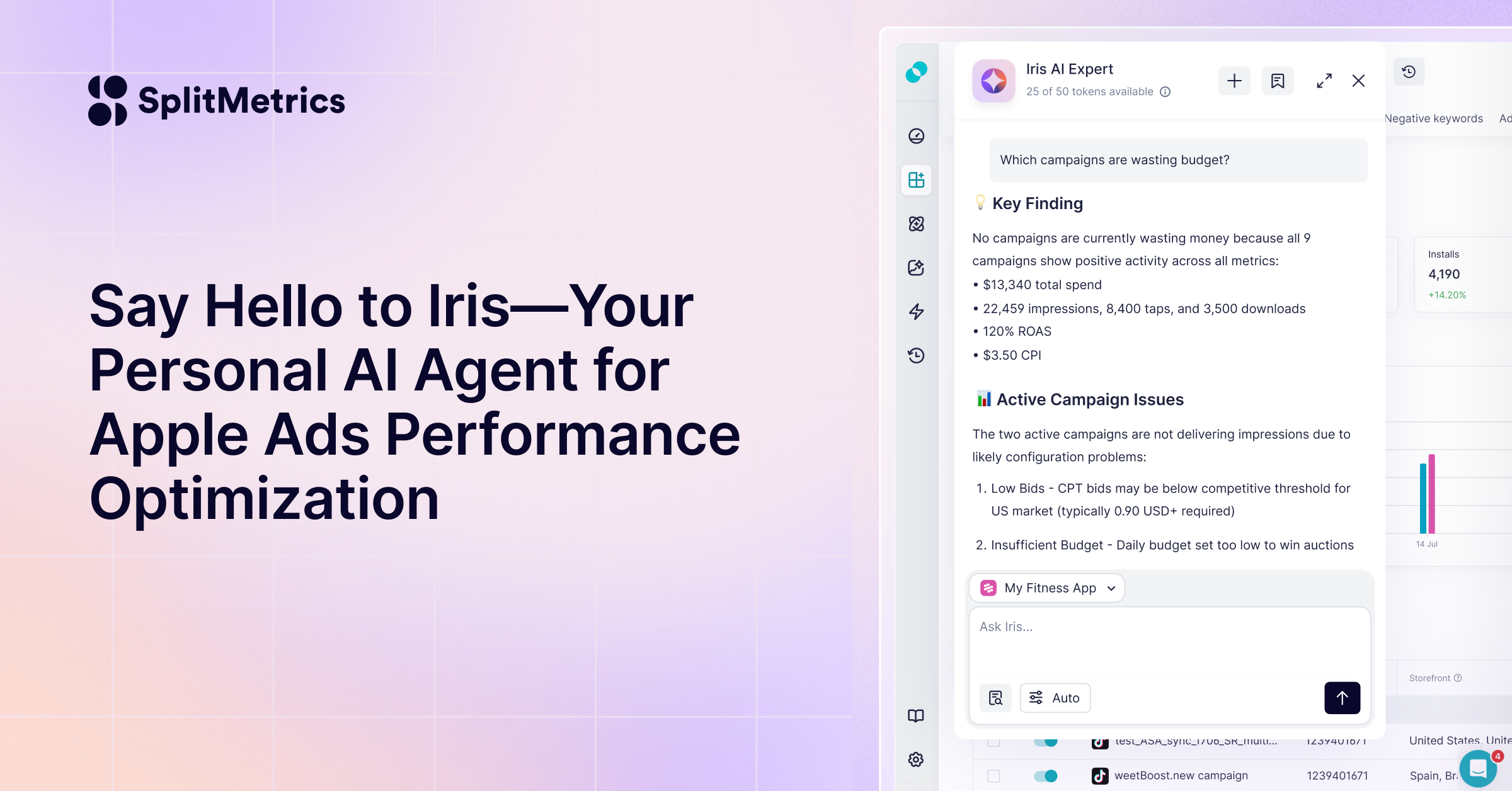 Say Hello to Iris—Your Personal AI Agent for Apple Ads Performance ...